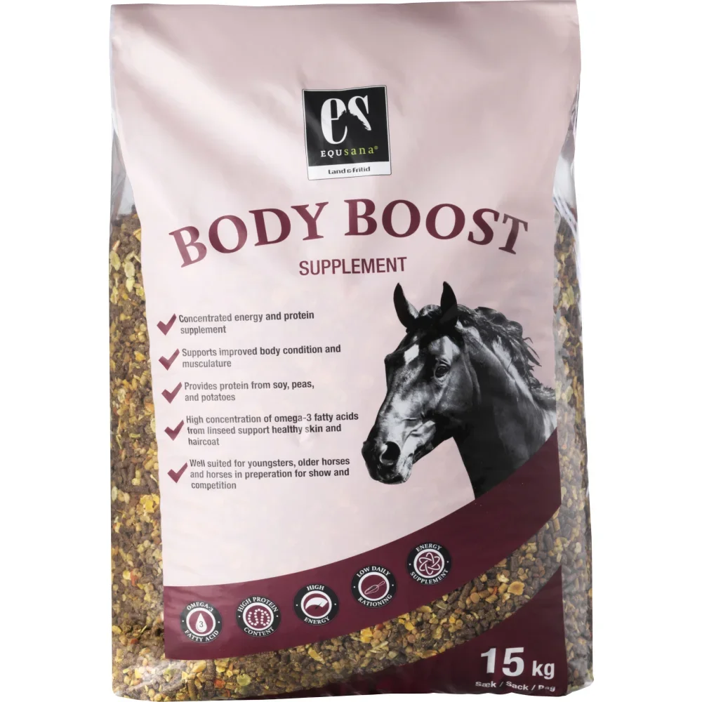 Equsana Body Boost 15 kg - Hest - FODERBUTIKKEN FRISBJERGGAARD ApS