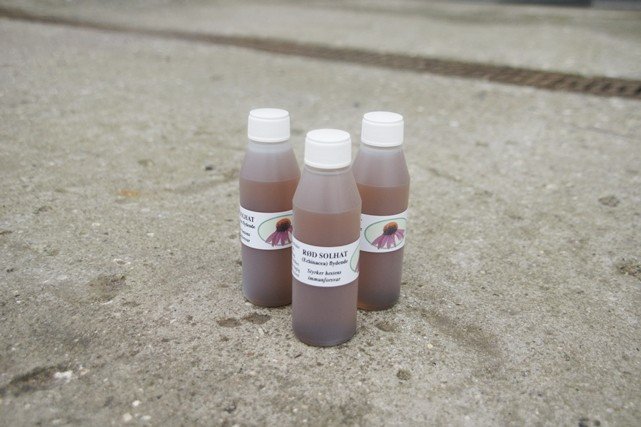 Nature's First Rød Solhat, flydende - Hest - Husdyr Helse - Nature's First